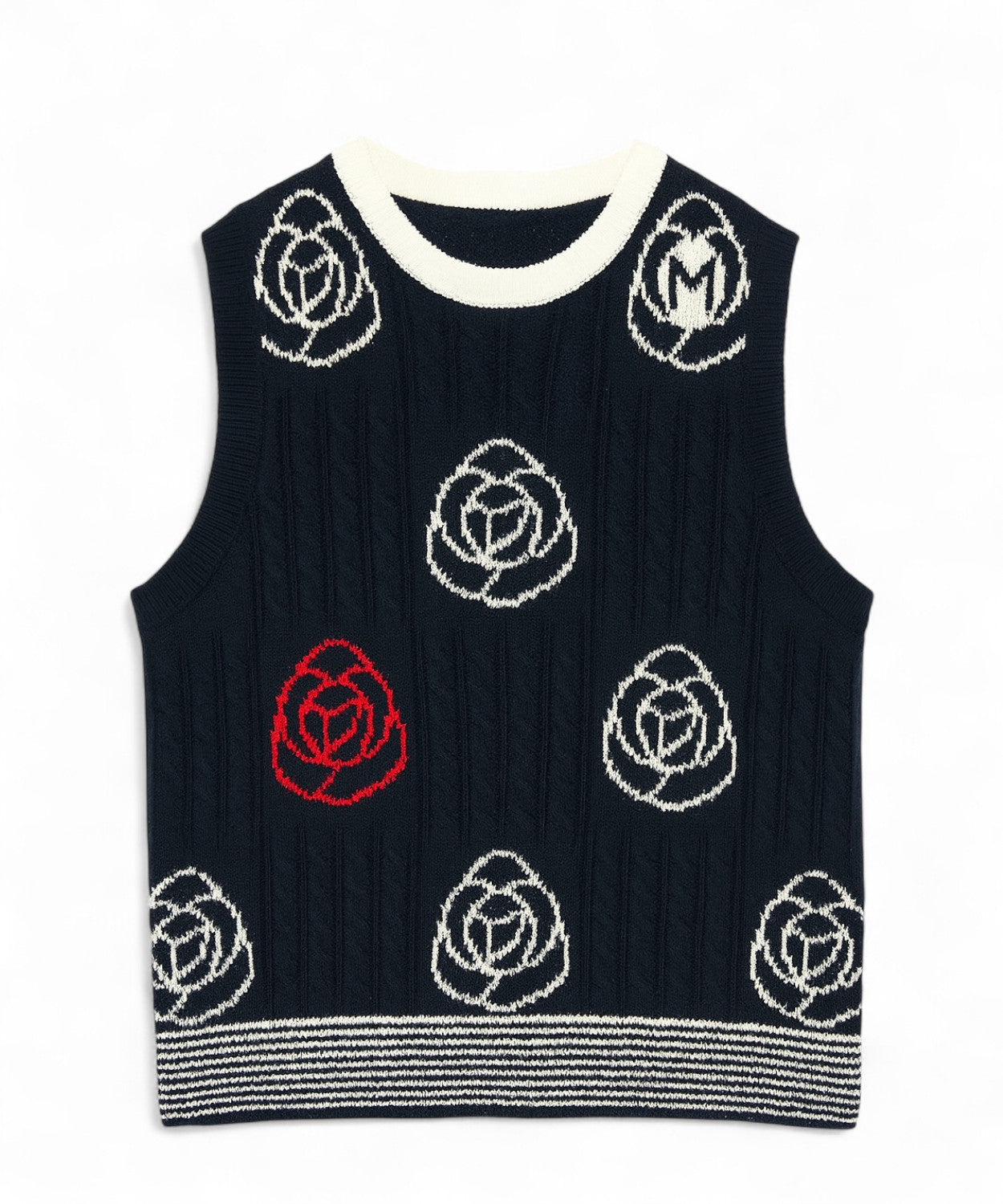 Women's Sleeveless Wool Cotton Vest - Didimo Marella Model – Vittorio Citro