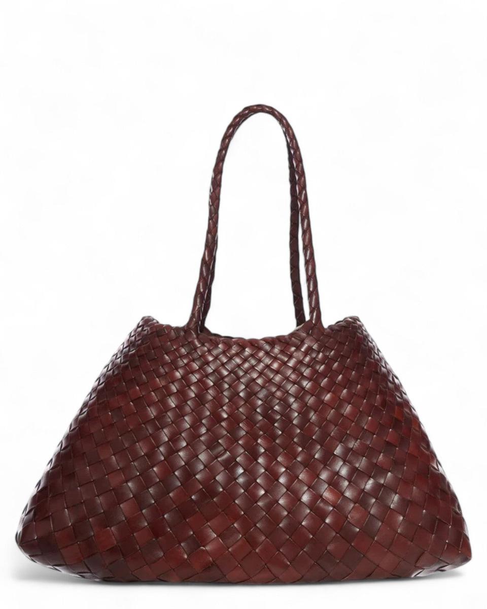 Santa Croce Big Bruciato | Woven Leather Bag – Vittorio Citro