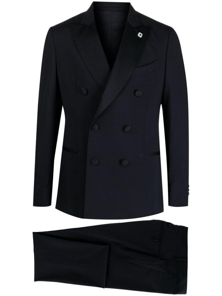 Lardini elegant double-breasted men's suit – Vittorio Citro